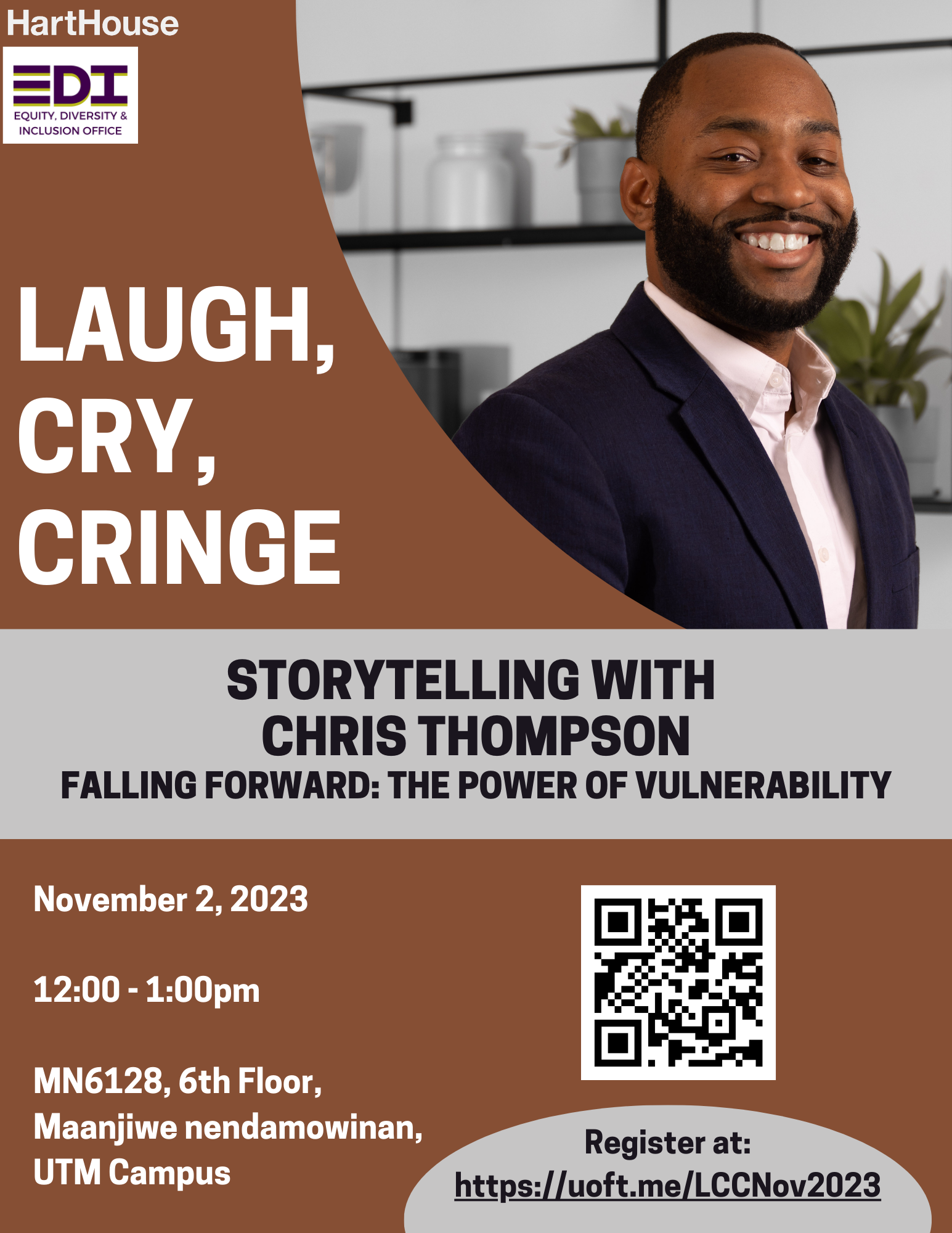 Laugh, Cry, Cringe Storytelling Series - Black at the University of ...
