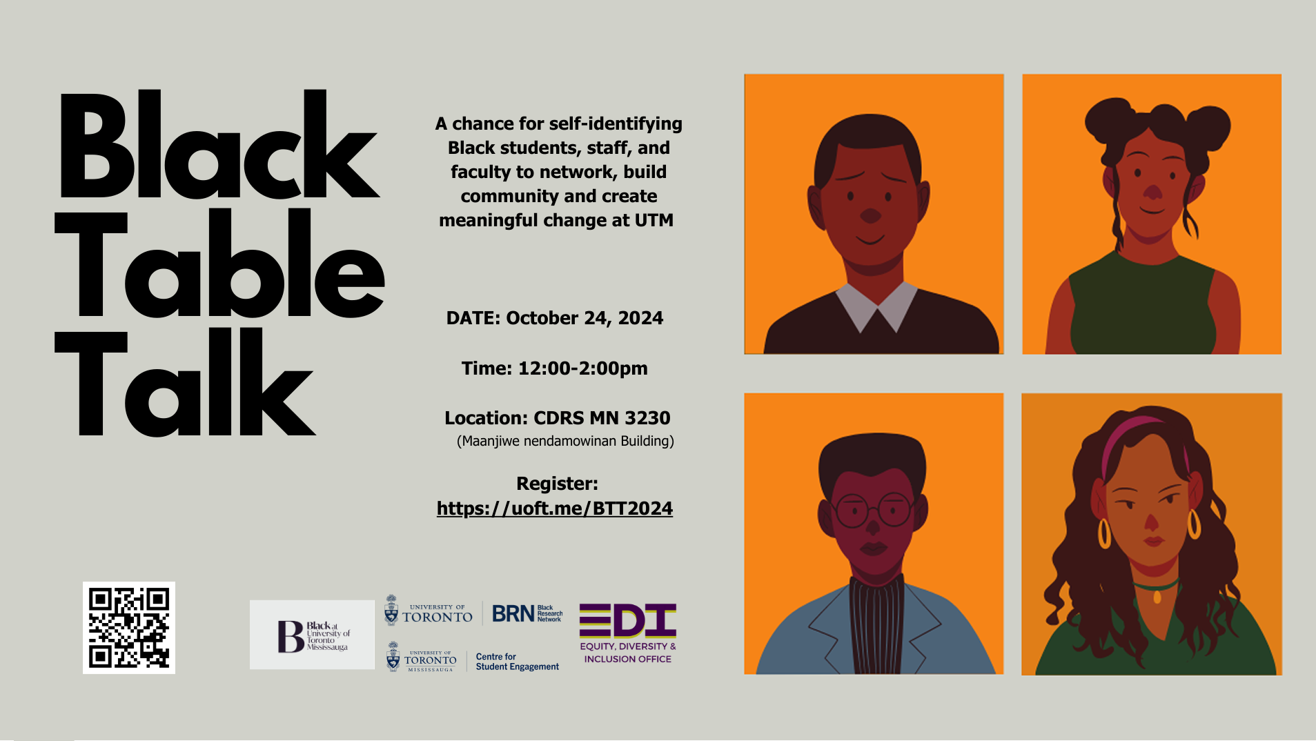 Black Table Talk - Black at the University of Toronto Mississauga