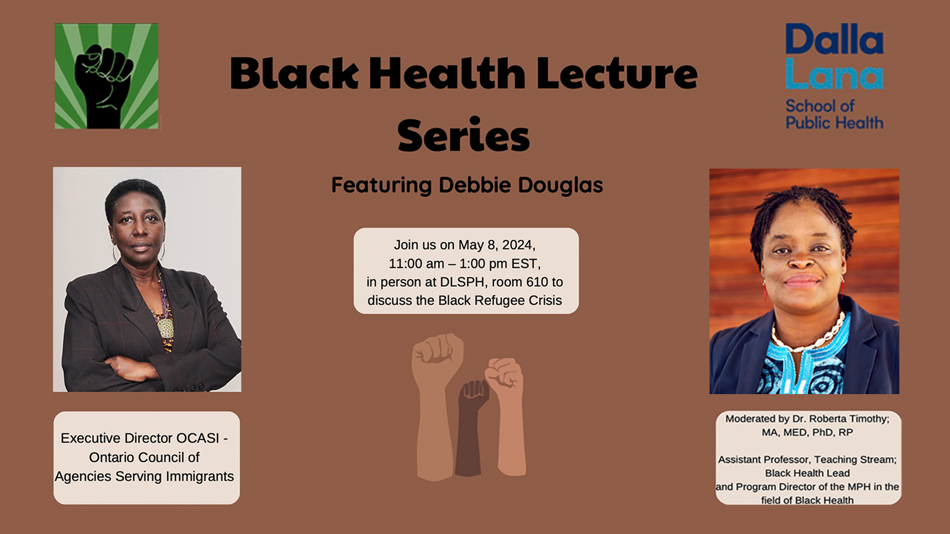 Black Health Lecture Series - Black at the University of Toronto ...