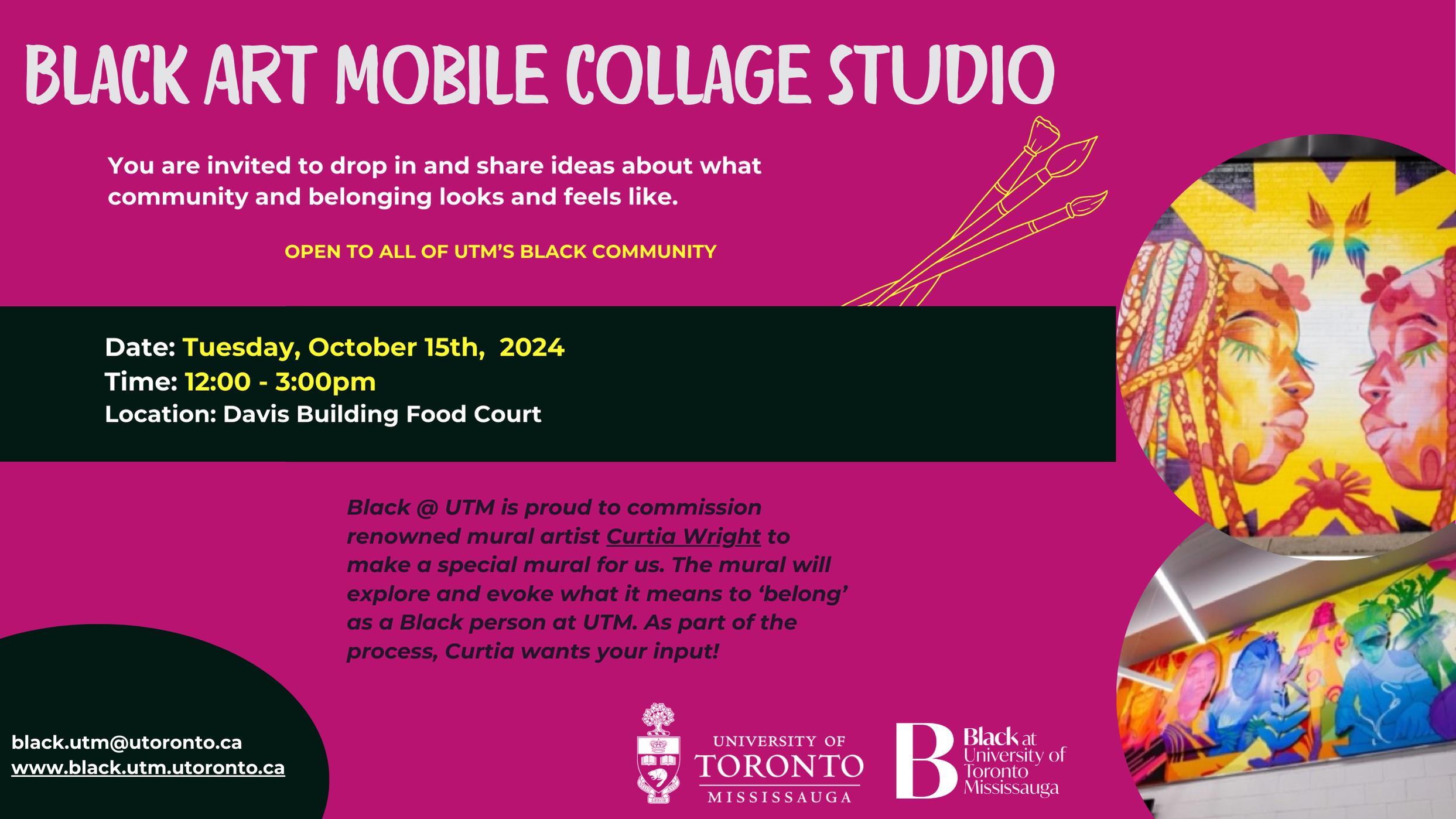 Black Art Mobile Collage Studio - Black at the University of Toronto ...